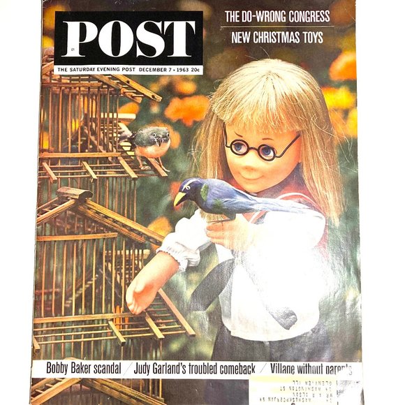 Vintage | Other | The Saturday Evening Post Magazine December 7 963 ...